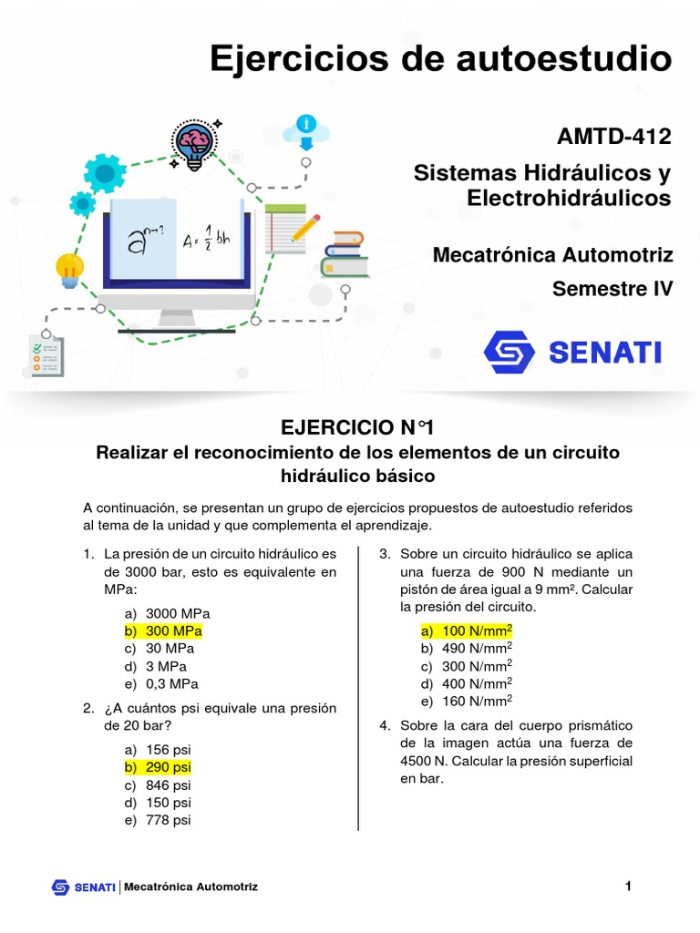 Amtd Amtd-412 Ejercicio T001 PDF | PDF