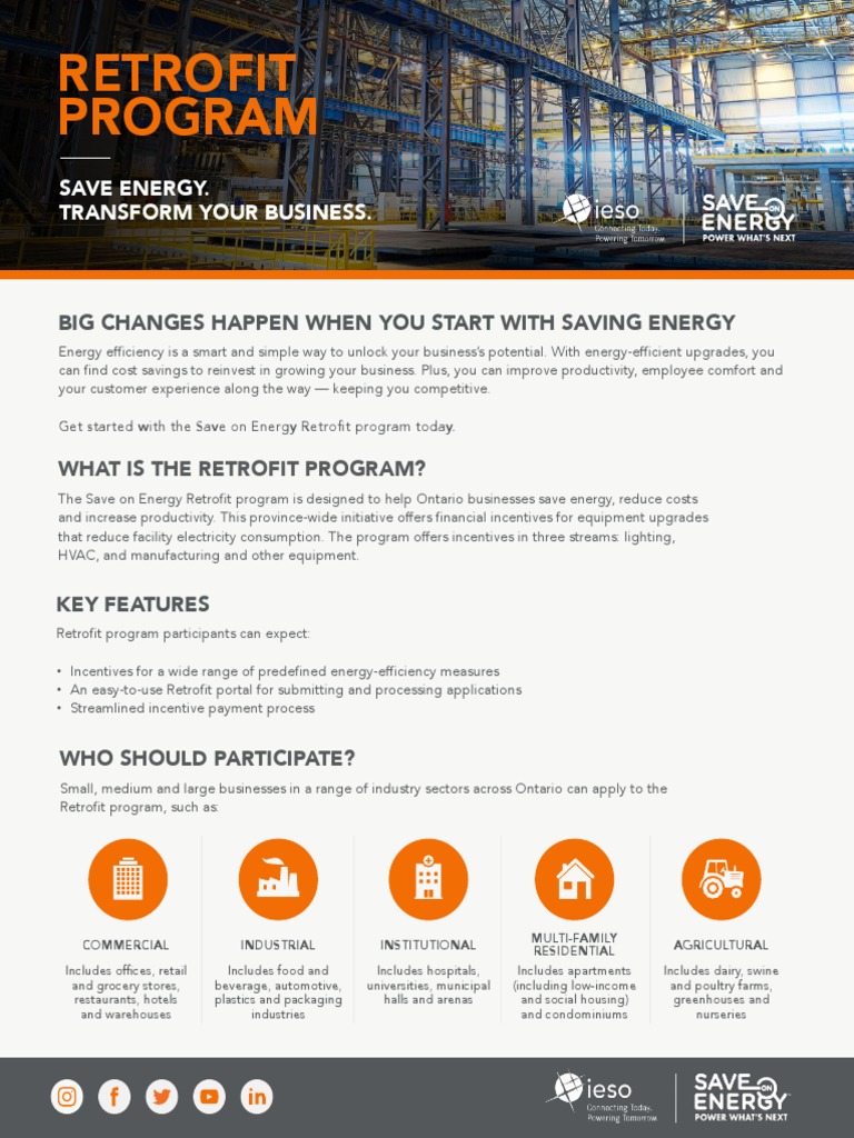 Retrofit Program Brochure | PDF