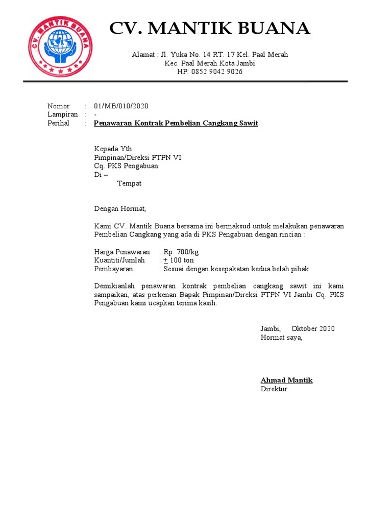 CV Mantik Buana | PDF