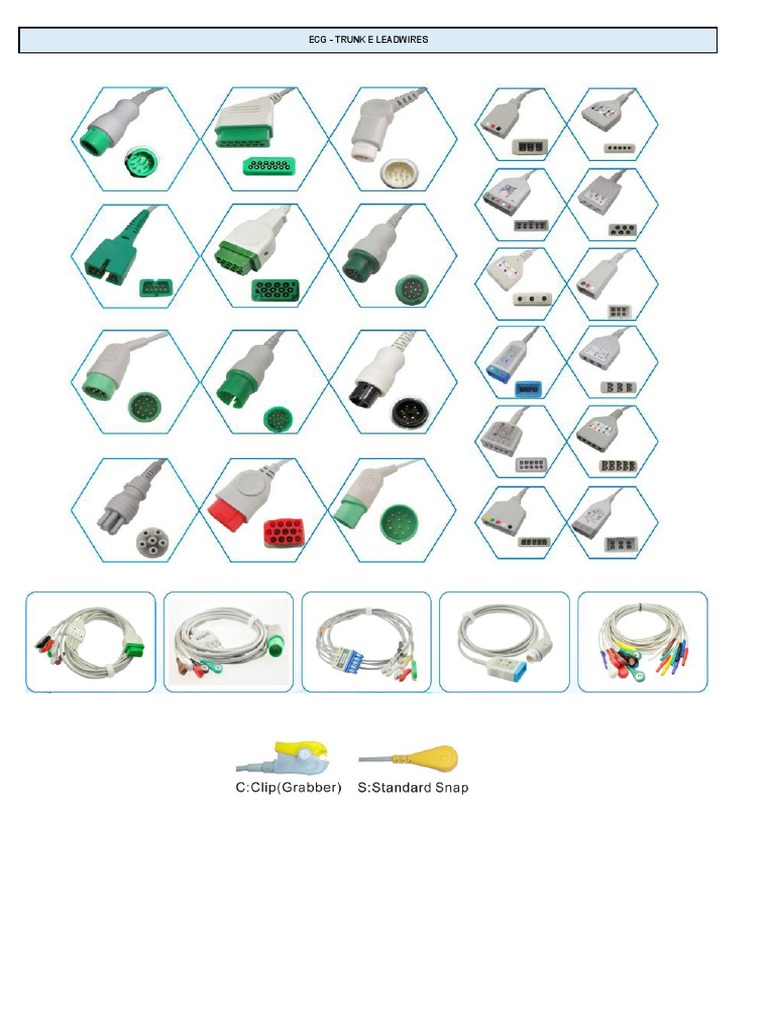 ECG Trunk& lead wires.pdf | PDF