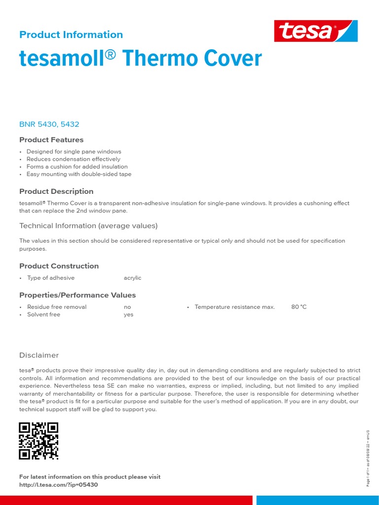 Tesamoll Thermo Cover en Us PDF | PDF | Business