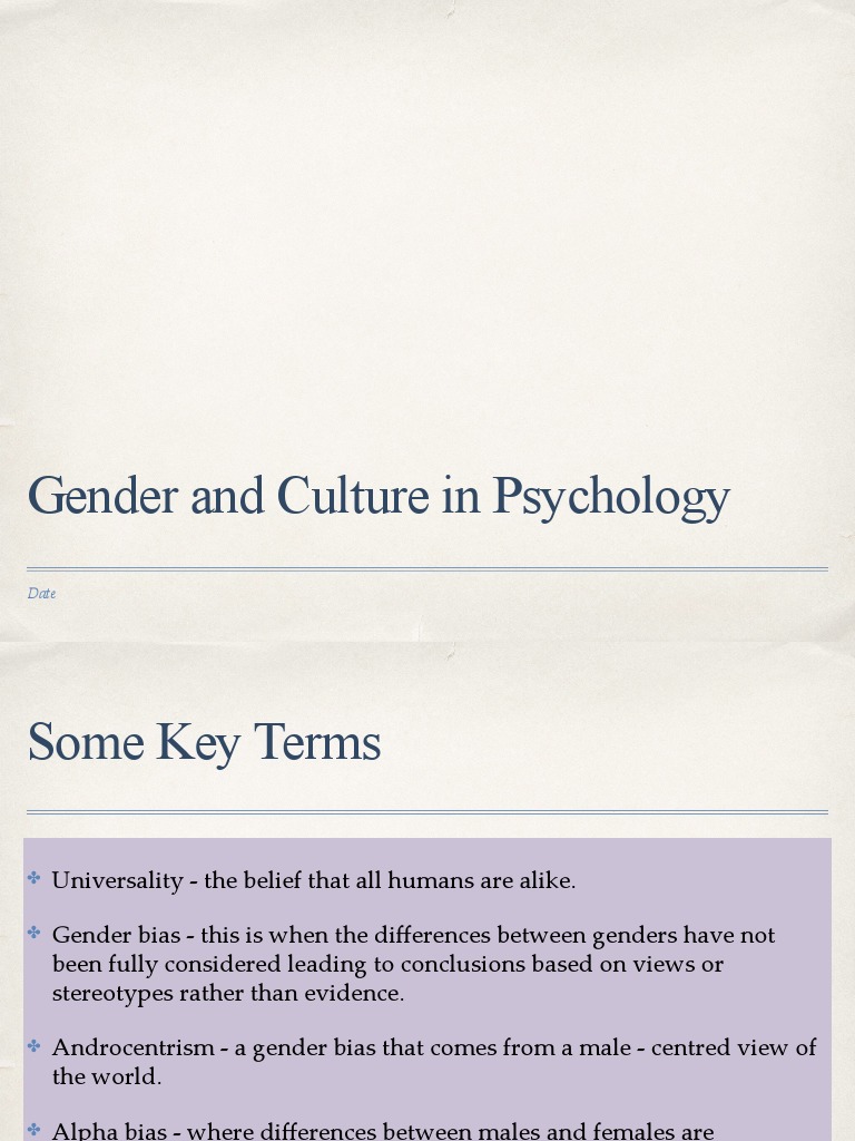Androcentrism.ppt | PDF