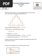 3AC Examen Local Adapté 2023 - 2024 | PDF | Mathématiques ...