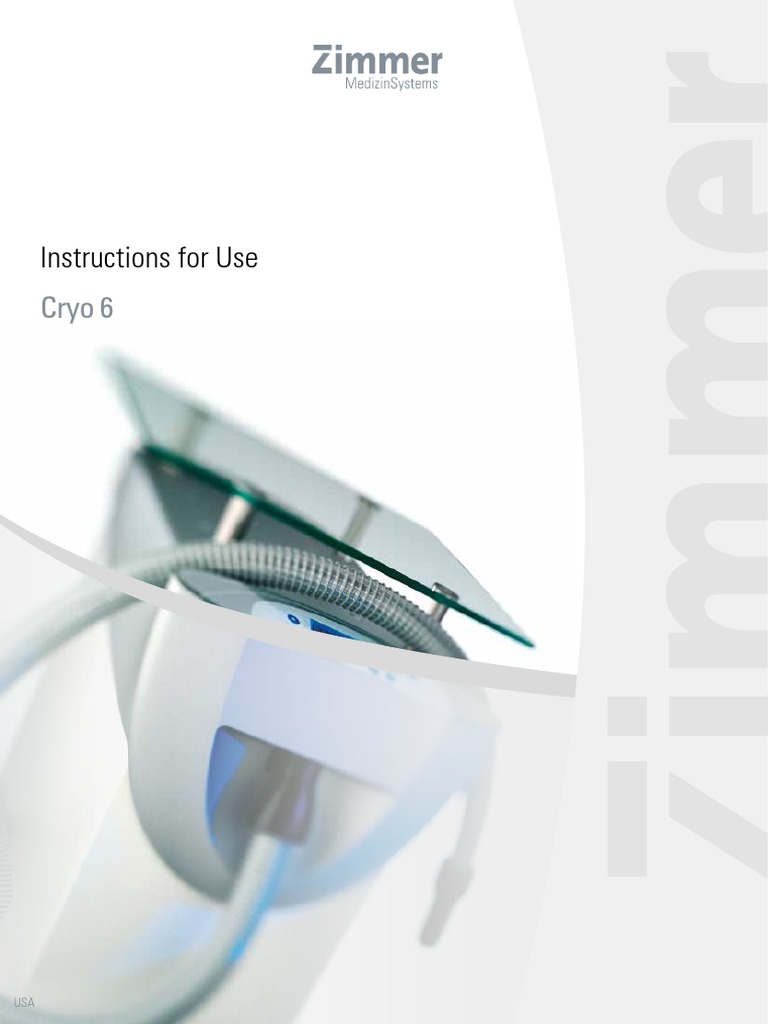 Cryo 6 Instructions For Use | PDF Cryo 6 Instructions For Use | PDF