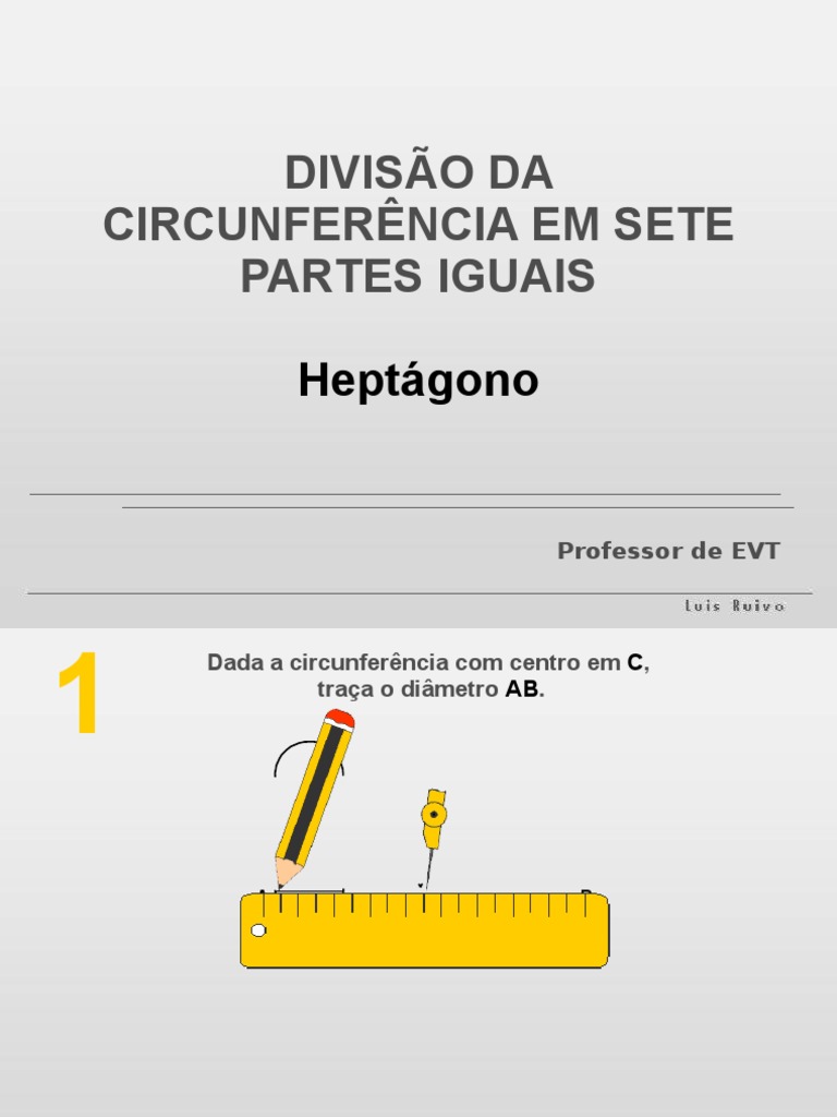 Como Dividir Um Circulo em 7 Partes | PDF