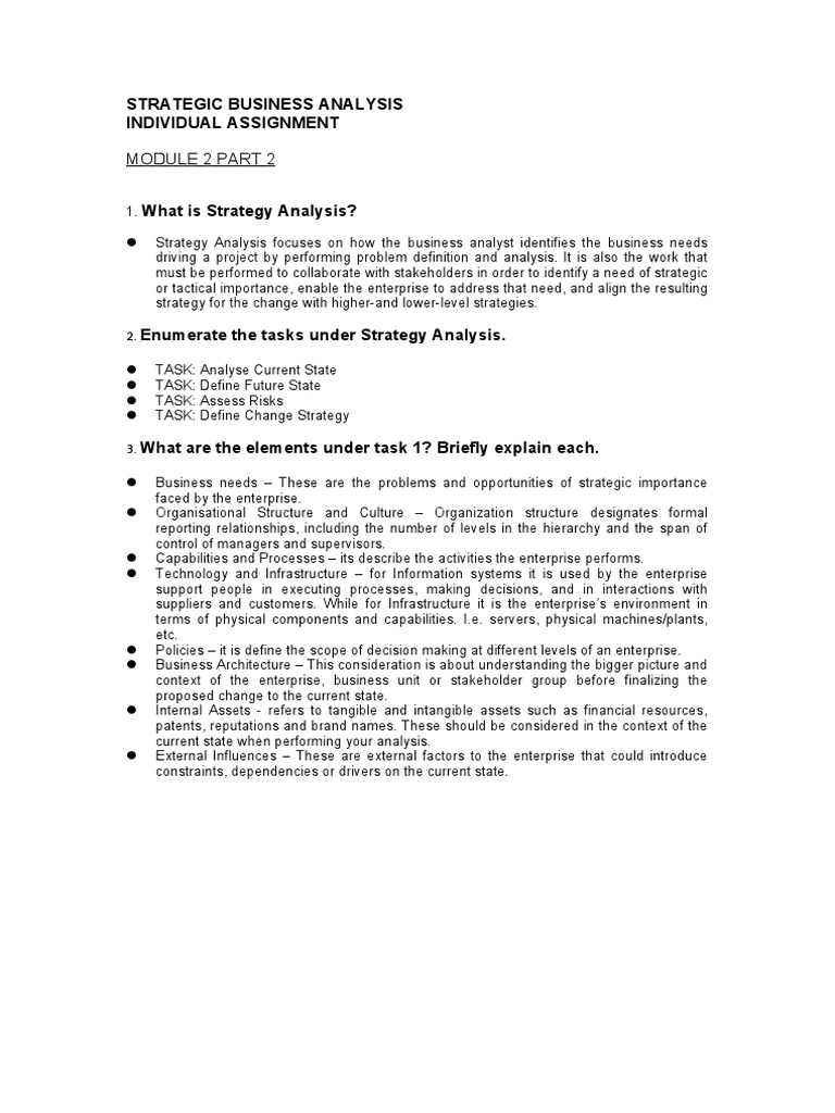 SBA Module 2 Part 2 | PDF
