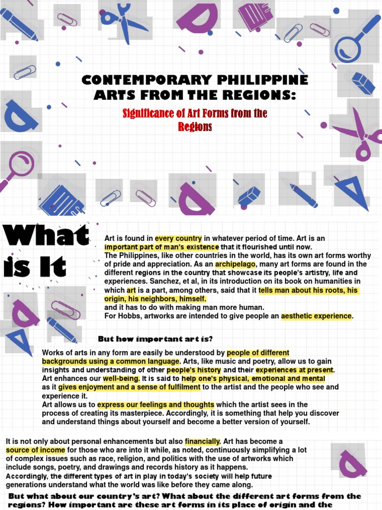 Regional Arts in the Philippines: Examples of Distinctive Art Forms ...