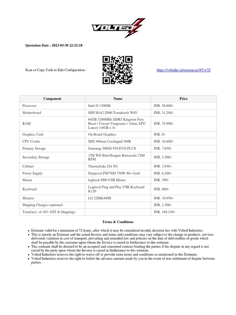 Custom Configuration PDF | PDF | Manufactured Goods | Computer Science Custom Configuration PDF | PDF | Manufactured Goods | Computer Science