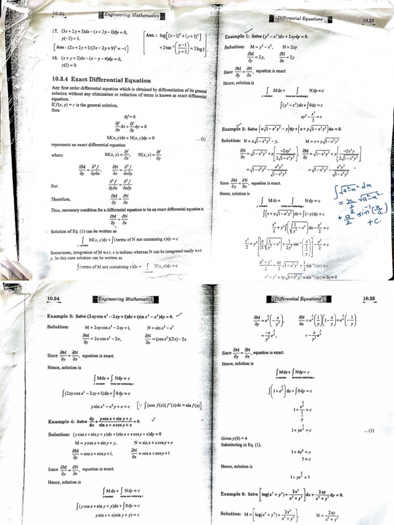 Maths Module 1 (Solved Examples) PDF | PDF Maths Module 1 (Solved Examples) PDF | PDF
