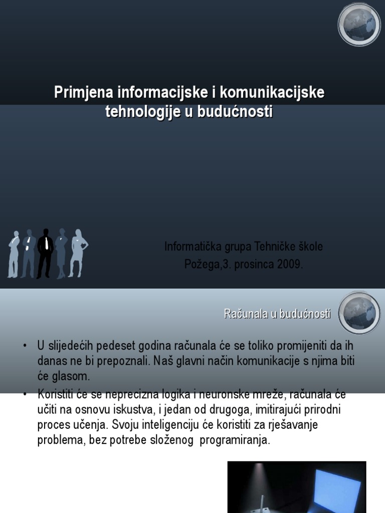 Dokumen - Tips - Primjena Racunala U Buducnosti | PDF
