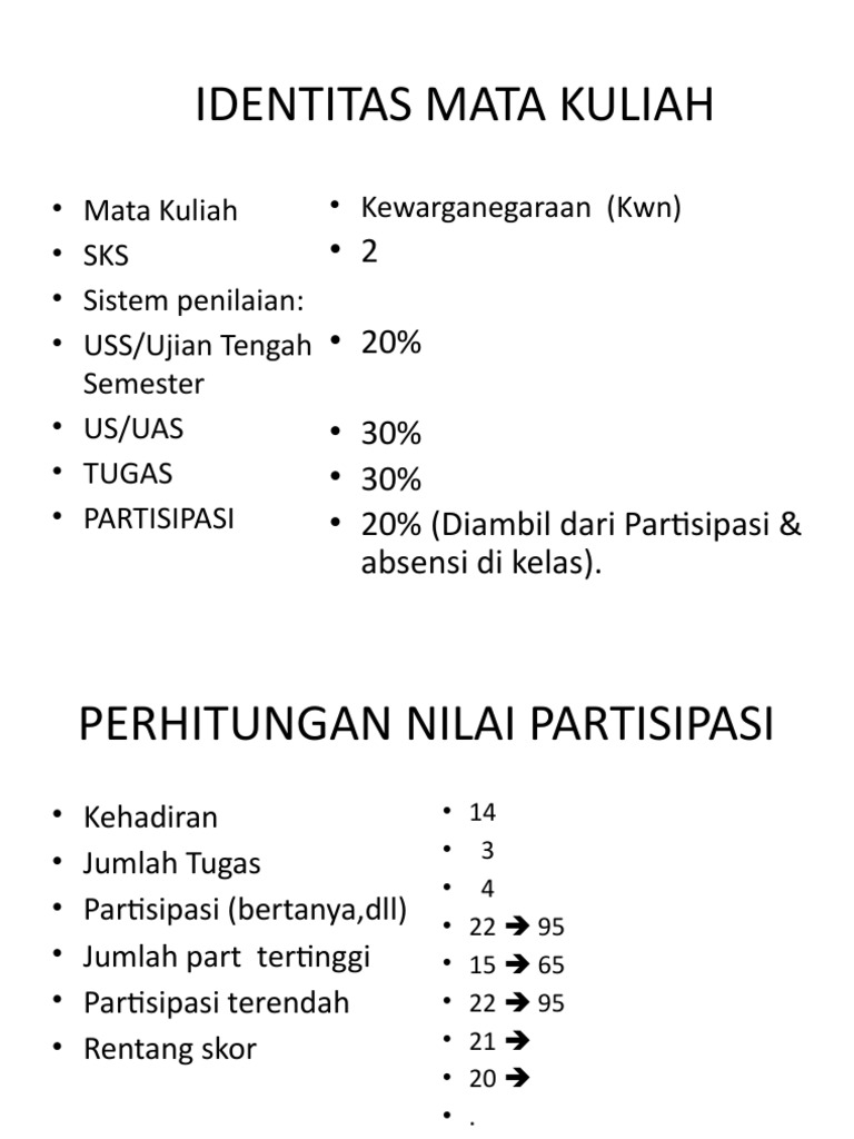 TM 1 PENGANTAR KWN MKU | PDF
