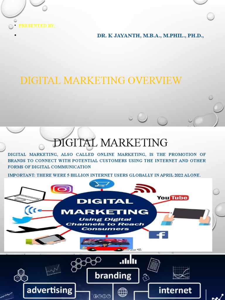 DIGITAL MARKETING Overview On Exam | PDF | Marketing | Digital Marketing