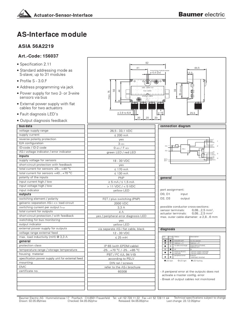 En ASIA 56 Input Output E PDF | PDF | Power Supply | Electric Power