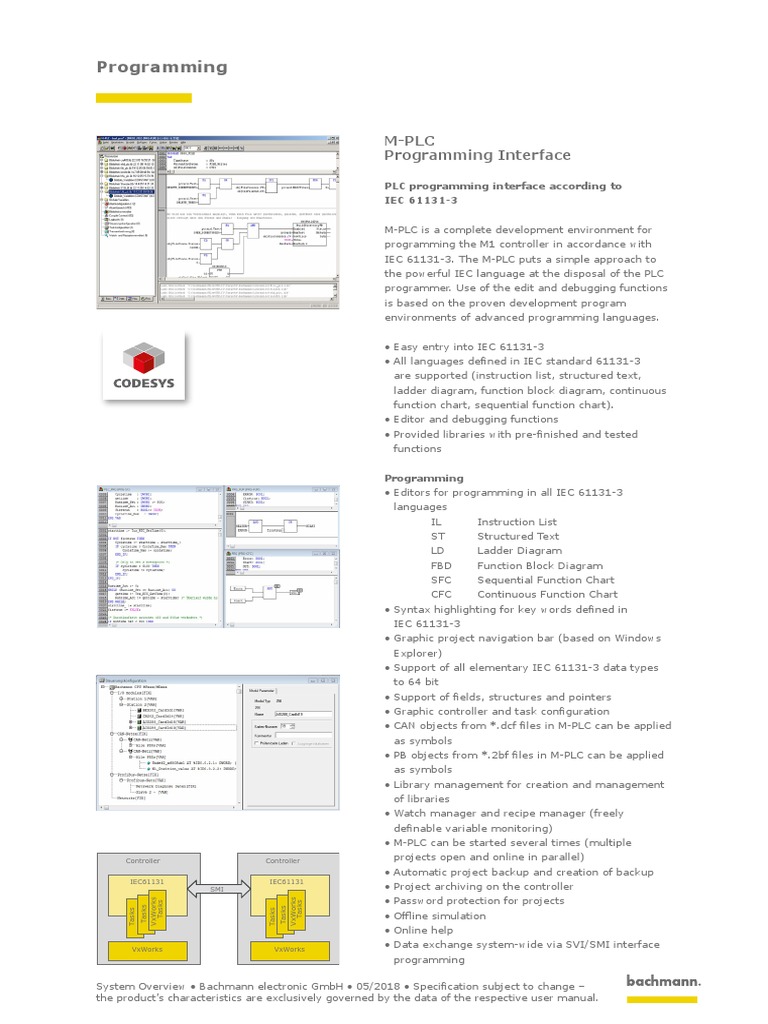 Software M-PLC en PDF | PDF