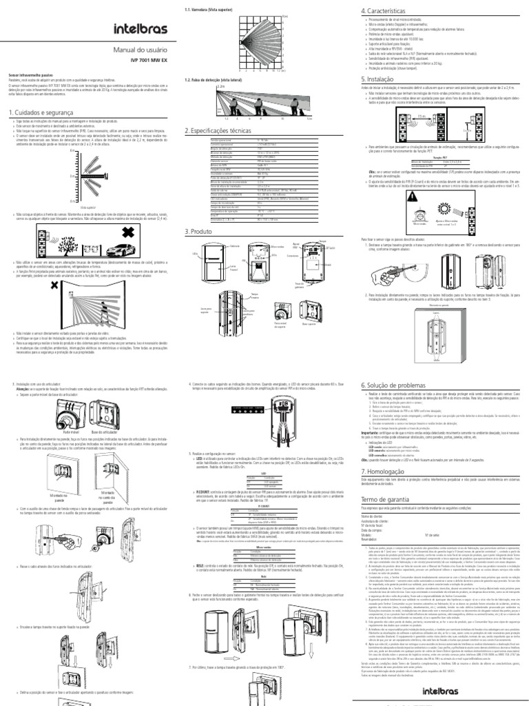Manual Do Usuario IVP 7001 | PDF