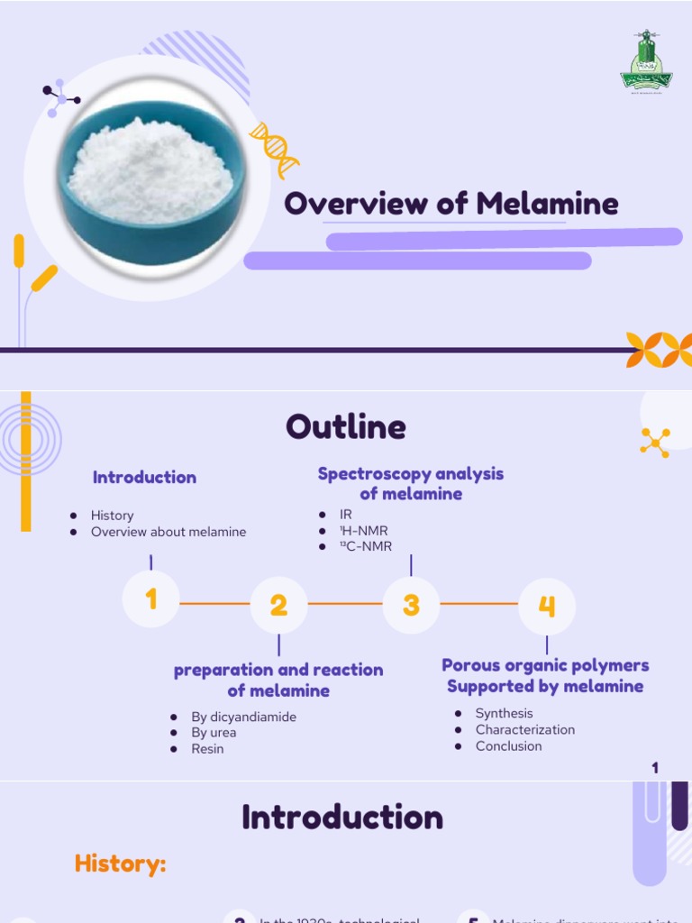 Overview of Melamine Properties and Uses | PDF