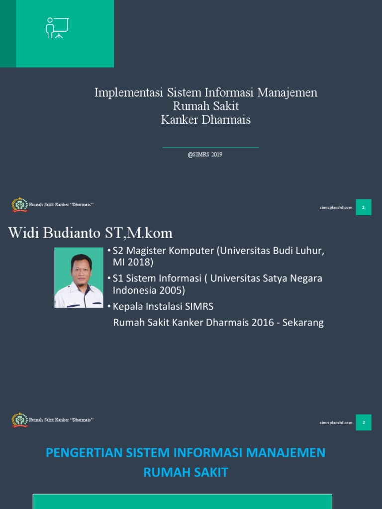 Implementasi Sistem Informasi Manajemen RS Darmais PDF | PDF