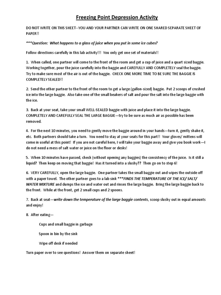 Slushy Lab PDF | PDF