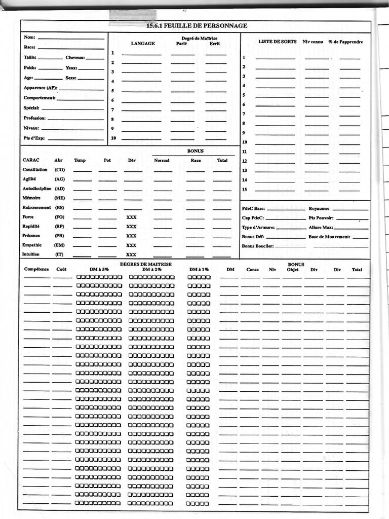 Rolemaster PDF | PDF