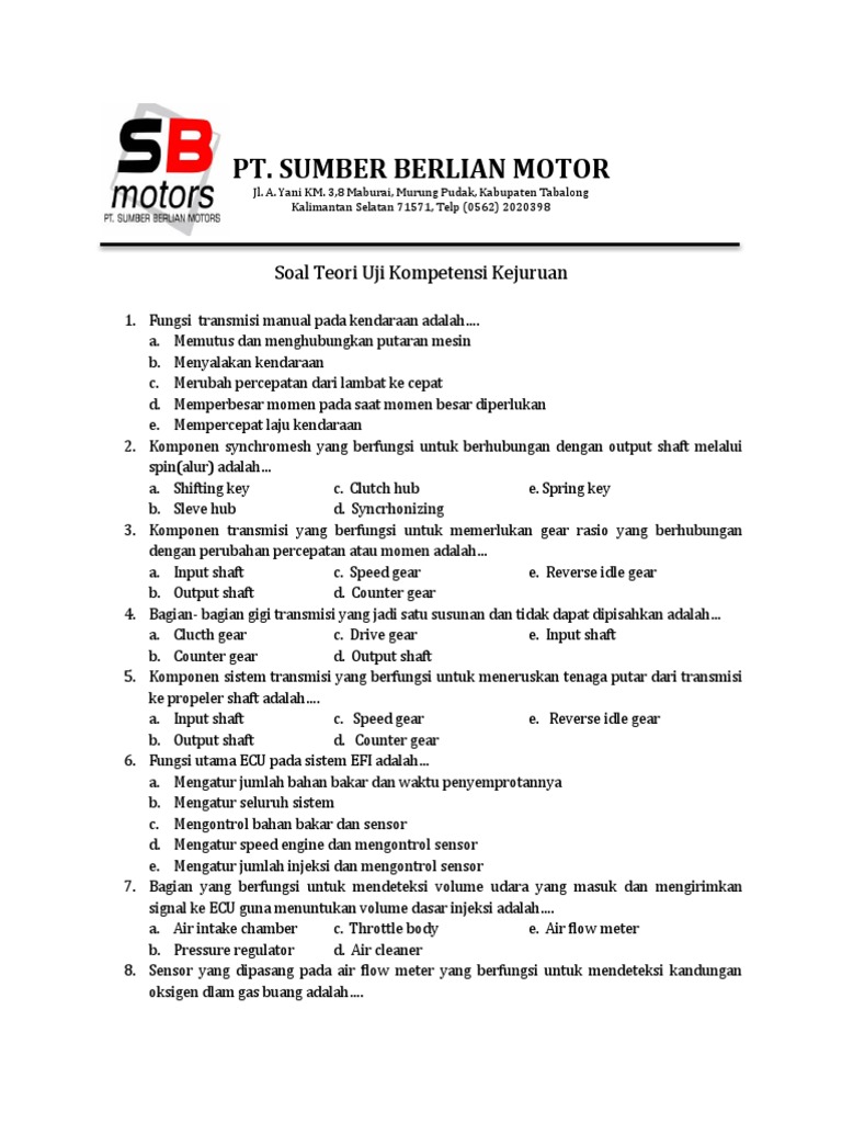 Teori UKK - 101337 | PDF