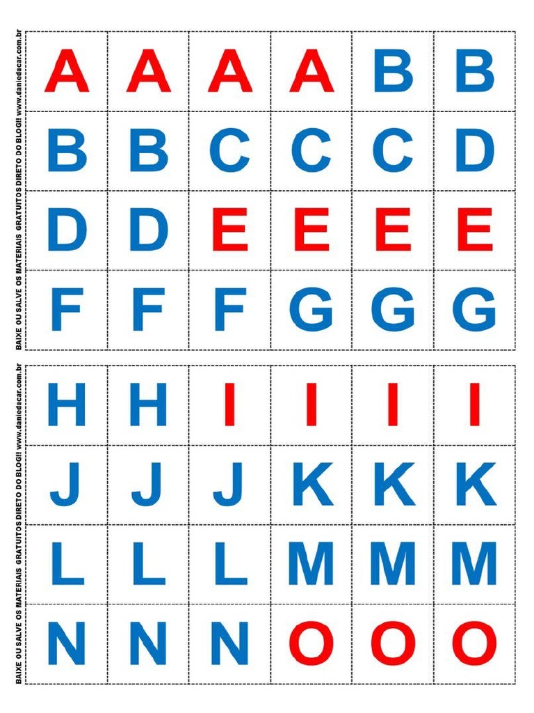 Alfabeto Móvel | PDF