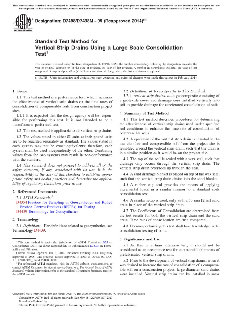 D7498D7498M.14066 - Vertical Strip Drains Using A Large Scale ...