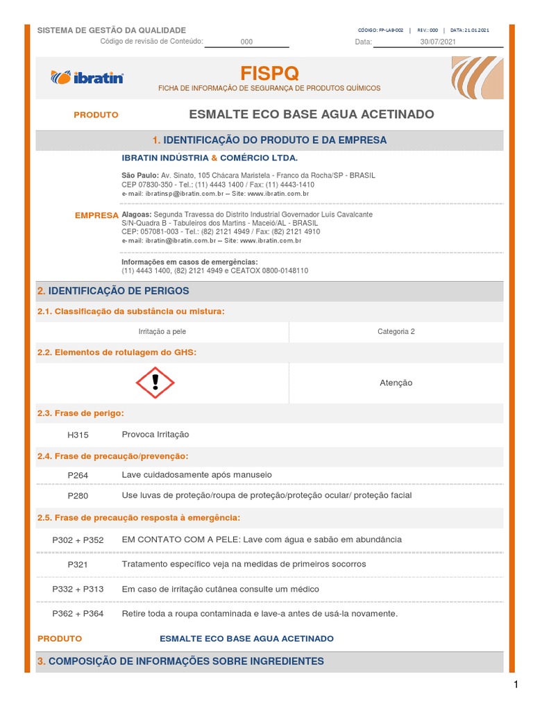 Fispq Tinta Esmalte PDF | PDF