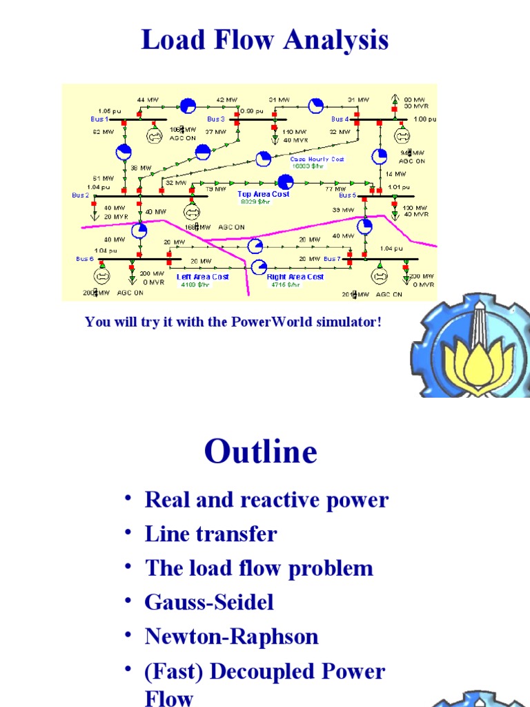 Load Flow | PDF | Electric Power System | Physical Quantities