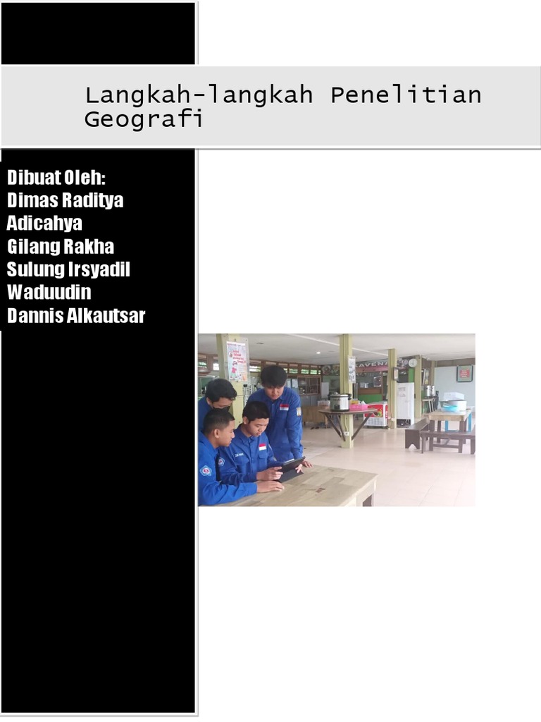 LKPD Langkah-Langkah Penelitian Geografi | PDF | Karier & Perkembangan | Kajian Bahasa Asing