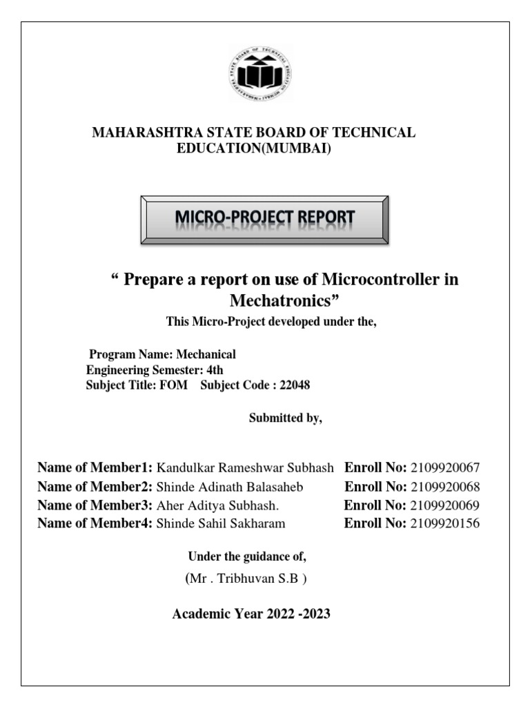 fOM_Project .pdf | PDF