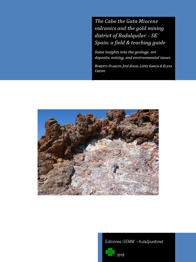 Field Teaching Guide Cabo de Gata Rodalquilar PDF | PDF | Igneous Rock ...