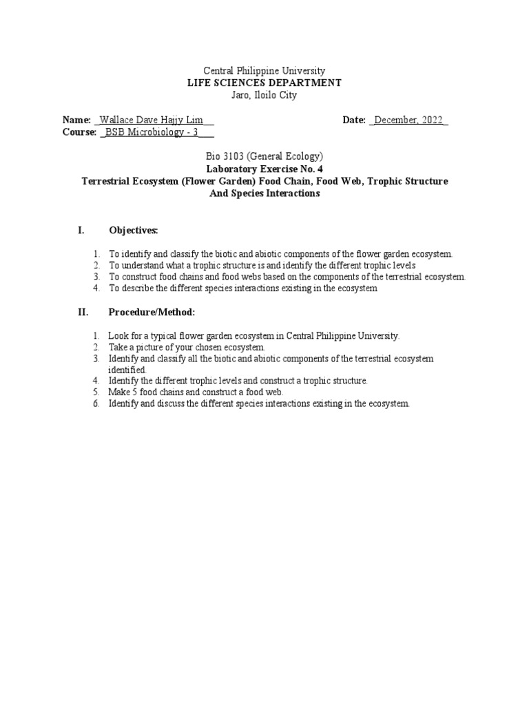 Laboratory Exercise 4 | PDF