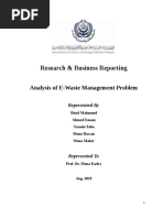 E Waste Management Notes Module 2 | PDF | Electronic Waste | Recycling