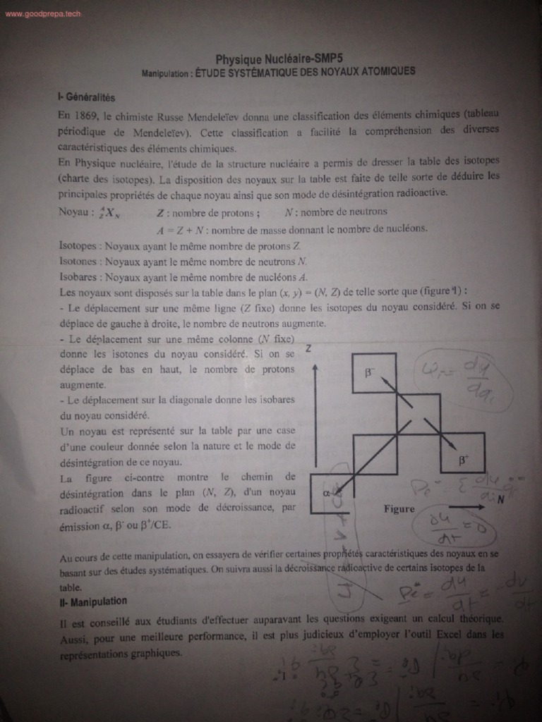Travaux Pratique TP de Physique Nucléaire PDF | PDF