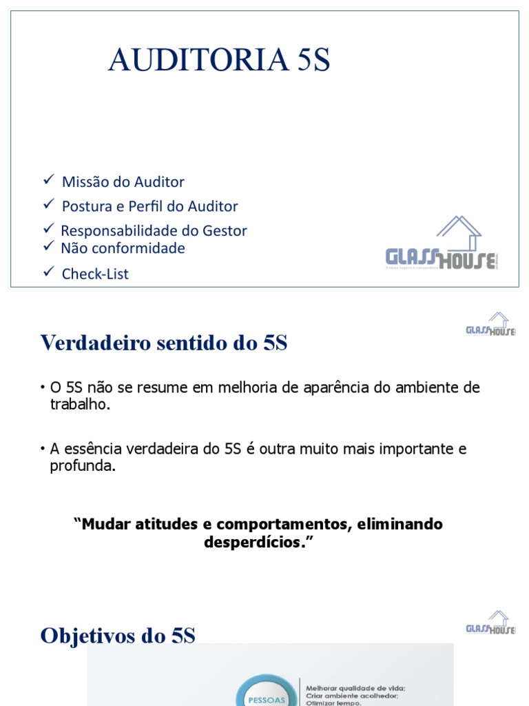 Auditoria 5S: Diretrizes e Práticas | PDF