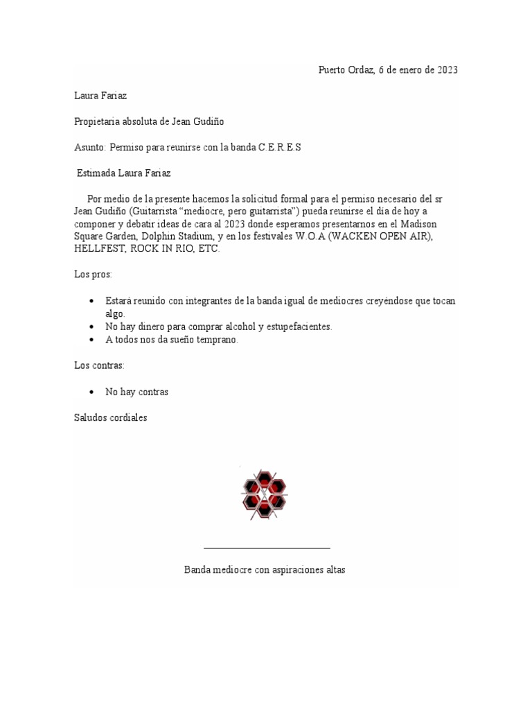 ejemplo-de-carta-de-solicitud-de-permiso.docx | PDF