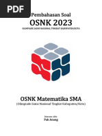 Pembahasan OSP Matematika 2024 | PDF