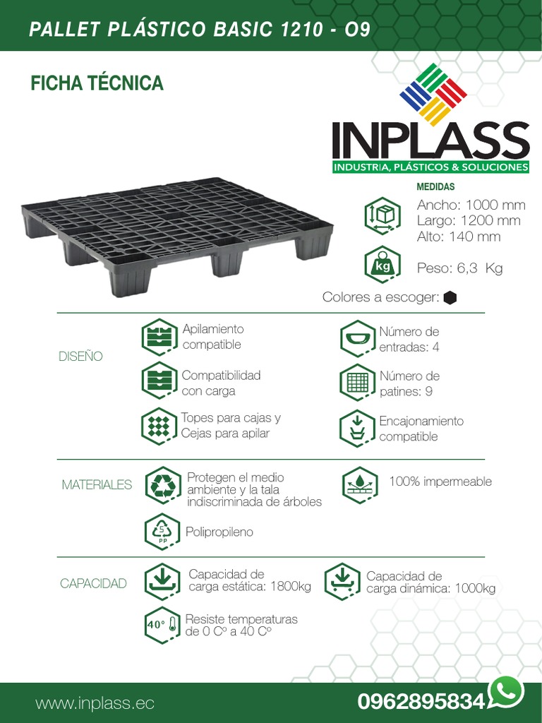 Pallet Basic 1210 O9 | PDF