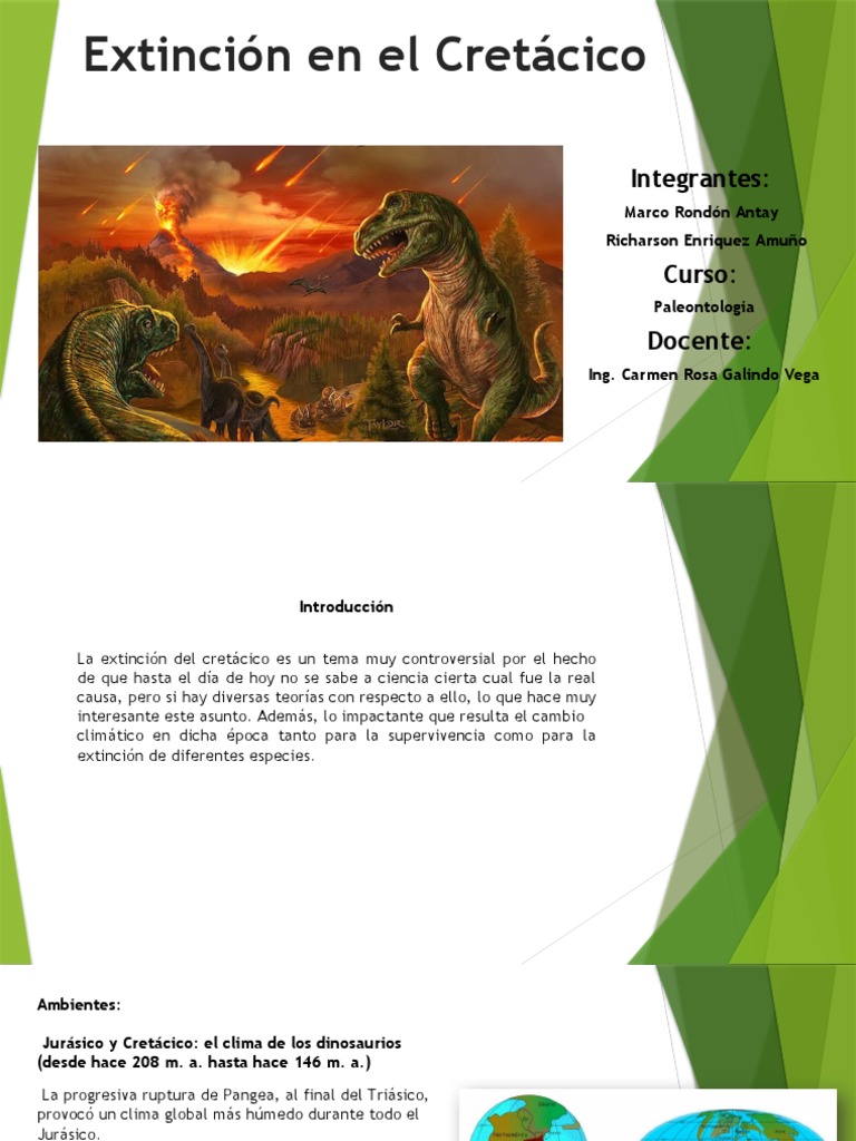 Extincion Del Cretacico | PDF | Clima | Cretáceo