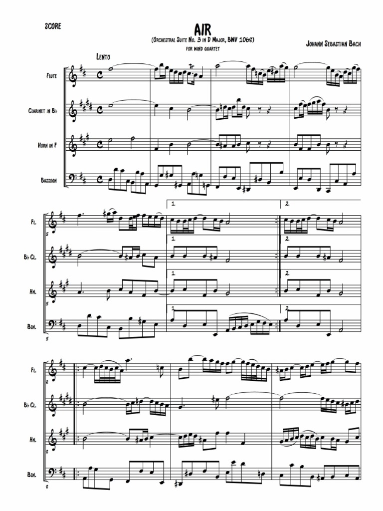 Air (Score & Parts) PDF | PDF