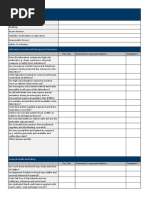 Kitchen Safety Inspection Checklist | PDF | Occupational Safety And ...