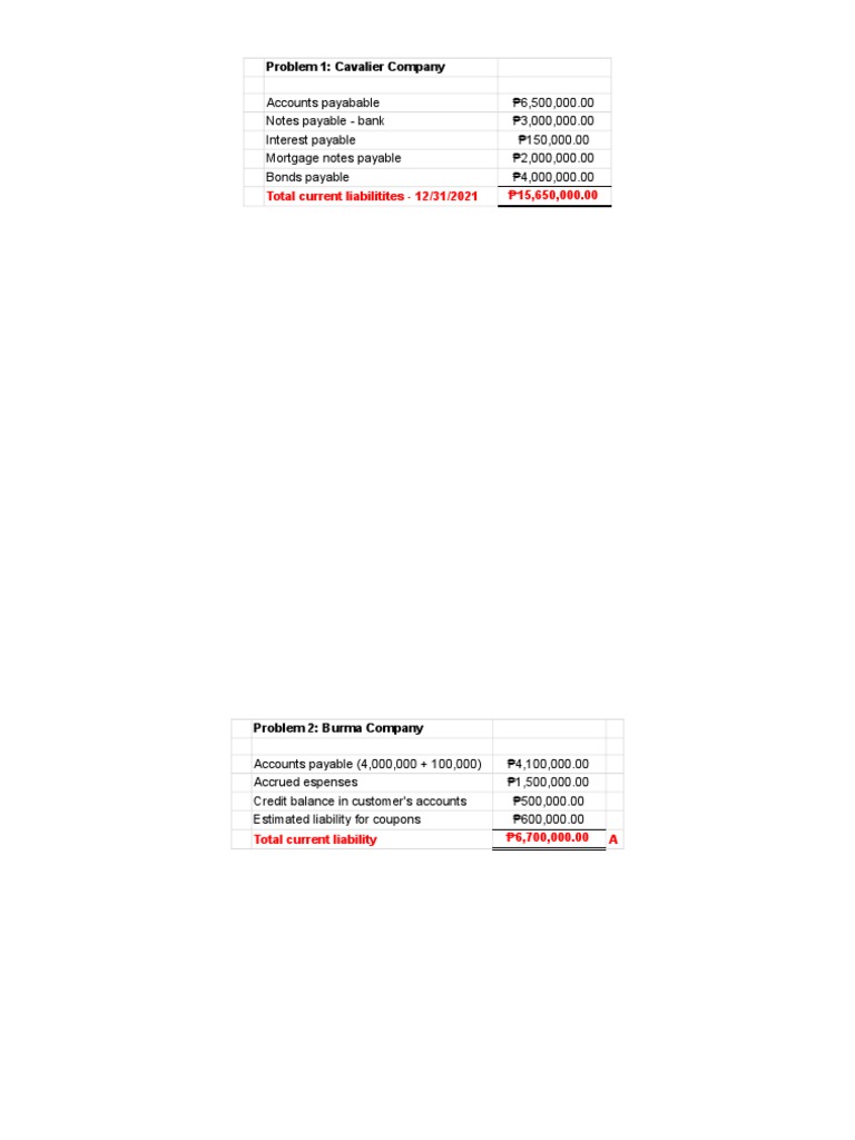 Chapter 1 - Liabilities - Intermediate Accounting II PDF | PDF | Current Liability | Payments