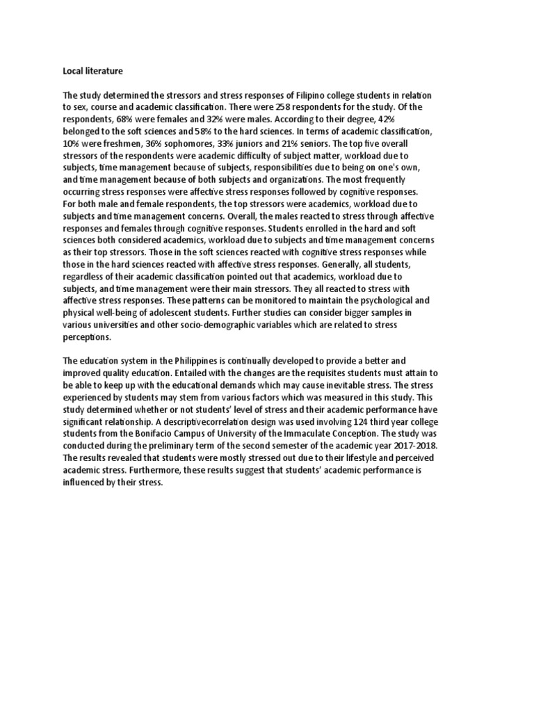 Local Literature | PDF