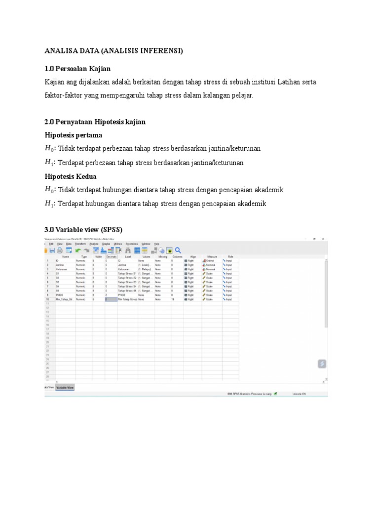 Persoalan Kajian | PDF