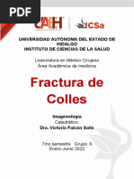 Clasificacion de Fernandez para Fracturas Distales de Radio: Issac ...
