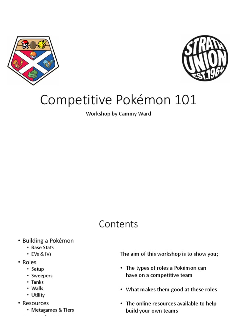 Competitive Pokémon 101 Slides.pdf | PDF
