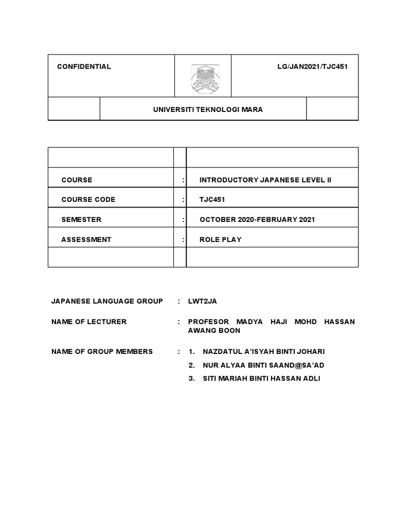 Final Script Roleplay | PDF