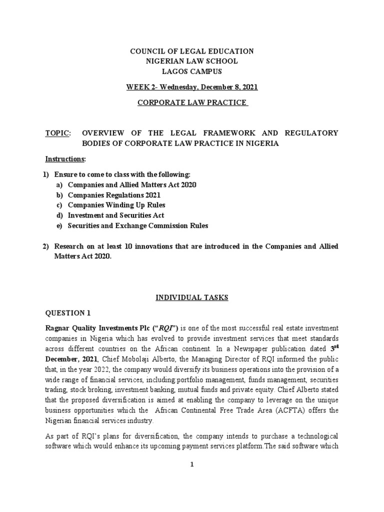 Task-Regulatory Framework.docx | PDF