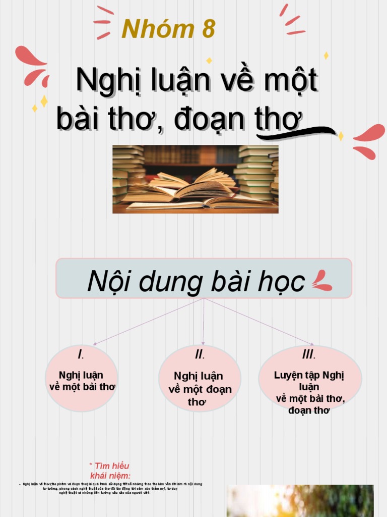 PP NL Ve 1 Bai Tho Doan Tho | PDF