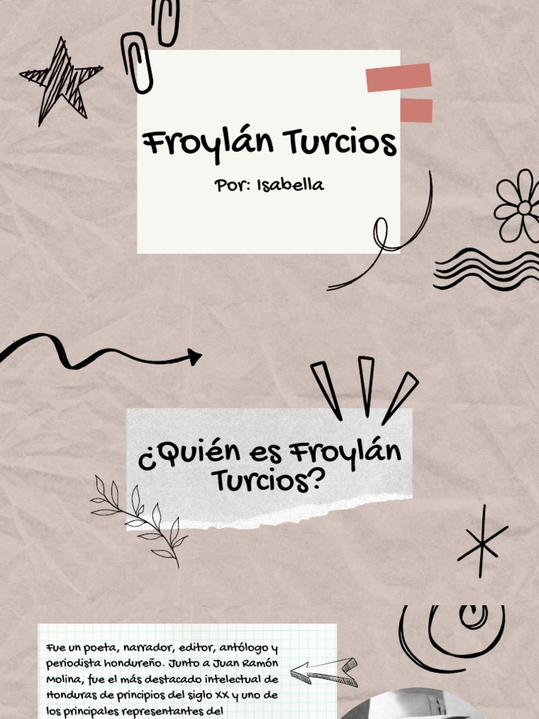 Froylán Turcios: Poeta y Narrador Hondureño | PDF